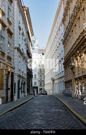 A small alley in Vienna Stock Photo - Alamy