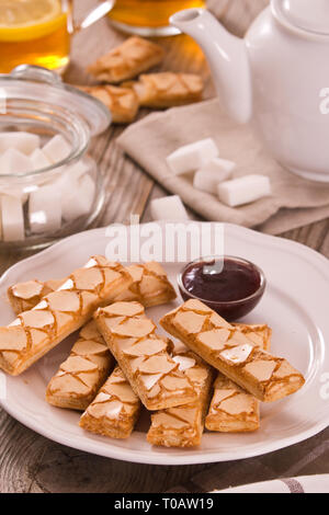 Puff pastry cookies Stock Photo - Alamy