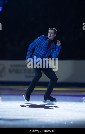Alexander Samarin from Russia during 2019 European championships Stock ...