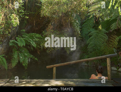 Termas de Puyuhuapi hot springs, Puyuhuapi Lodge, Patagonia, Aysen ...