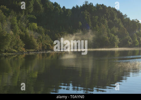 Termas de Puyuhuapi hot springs, Puyuhuapi Lodge, Patagonia, Aysen ...