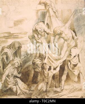 Peter Paul Rubens, The Descent from the Cross, Triptych, c. 1612 Stock Photo - Alamy