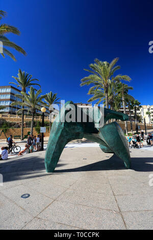 Beach promenade, Albir, Costa Blanca, Spain Stock Photo - Alamy