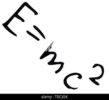 mathematics theory formula emc illustration law Stock Photo - Alamy