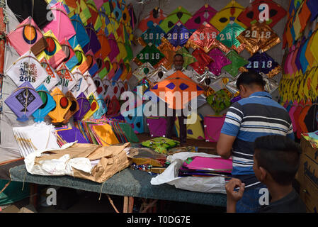 Kite festival, Surat, Gujarat, India, Asia Stock Photo - Alamy