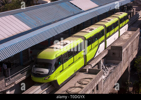 monorail chembur station mumbai Maharashtra India Asia Stock Photo ...