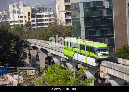 Monorail, Chembur, Mumbai, Maharashtra, India, Asia Stock Photo - Alamy