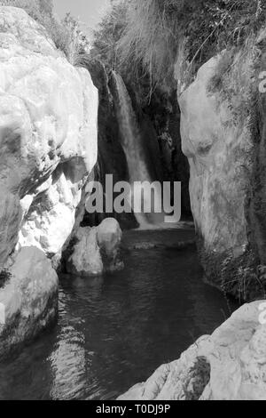 Fonts d'Algar (Waterfalls of Algar) near Callosa d'en Sarrià, Spain ...