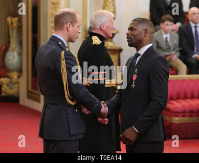 Mark Prince is made an OBE (Officer of the Order of the British Empire ...