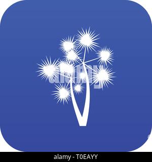Prickly palm icon blue vector isolated Stock Vector Image & Art - Alamy