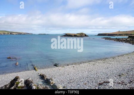Castlehaven, West Cork, Ireland. 19th Mar 2019. A bright warm spring ...