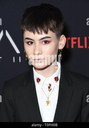 Ian Alexander at Netflix's "The OA Part II" premiere held at LACMA on ...