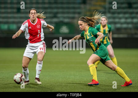 DEN HAAG, 19-03-2019 ,Cars Jeans stadion, Eredivisie (Women), ADO ...
