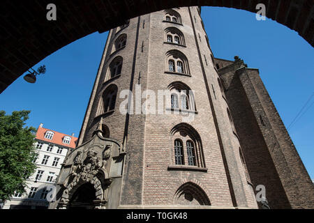 View from the Rundetaarn the Round Tower Copenhagen Denmark built as ...