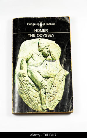Homer The Odyssey Penguin Classic book cover Stock Photo - Alamy