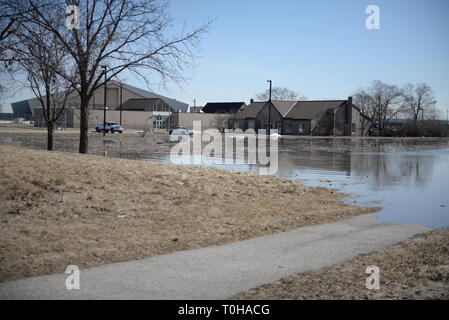 One of many areas near the southeast side of Offutt Air Force Base ...