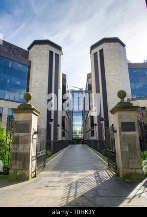 Standard Life building, Edinburgh Business District, Scotland Stock ...