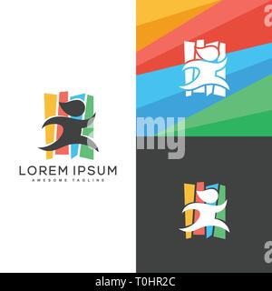 Abstract Olympic illustration vector Design template. Suitable for ...