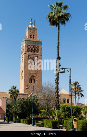 Kasbah Mosque in Marrakesh. Marrakesh, Marrakesh-Safi, Morocco Stock ...
