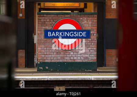 Barkingside Tube Underground station, London Stock Photo - Alamy