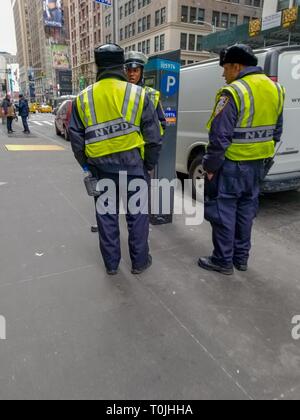 City of New York police department badge, logo, NYC, USA Stock Photo ...