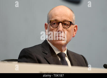 BMW board member Andreas Wendt. The BMW Group held a press conference ...