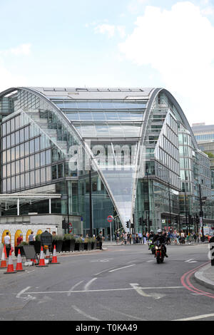 London underground Cardinal Place station exit Stock Photo - Alamy