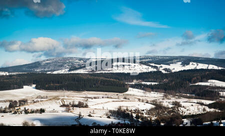 Owl Mountains, mountain range of the Central Sudetes in Poland Stock ...