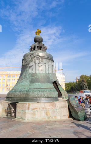 Largest bronze cracked bell in the world, Tsar Bell or Royal Bell ...
