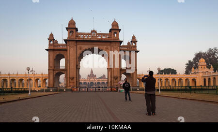 The Mysore Palace has more than 6 million annual visitors. After the ...