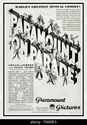 PARAMOUNT ON PARADE, 1930 Stock Photo - Alamy