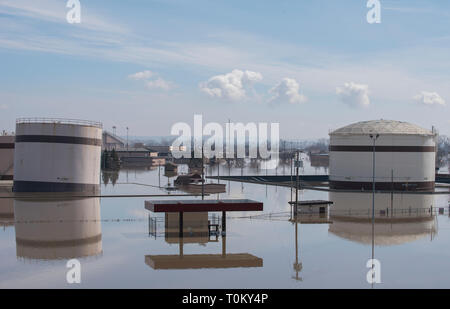 One of many areas near the southeast side of Offutt Air Force Base ...