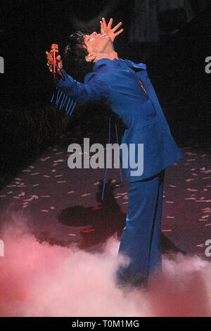 PRINCE CONCERT ON HIS MUSICOLOGY TOUR AT MADISON SQUARE GARDEN, NEW ...