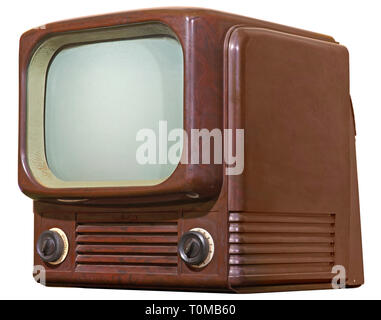 Bush Bakelite television Stock Photo - Alamy
