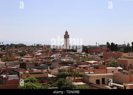 Mouassine Mosque @ Rue Mouassine, Marrakech, Morocco Stock Photo - Alamy