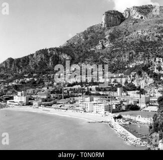 geography / travel, Monaco, harbour, Port Hercule, jetty, Jetee ...