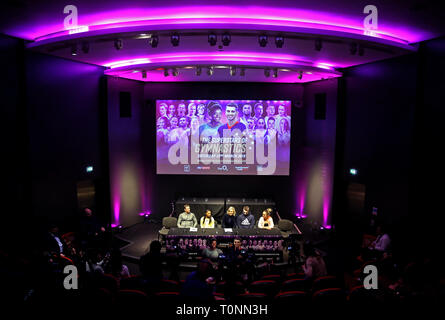 (Left to right) Judges Laurent Landi, Simone Biles, Emily Frazer from ...