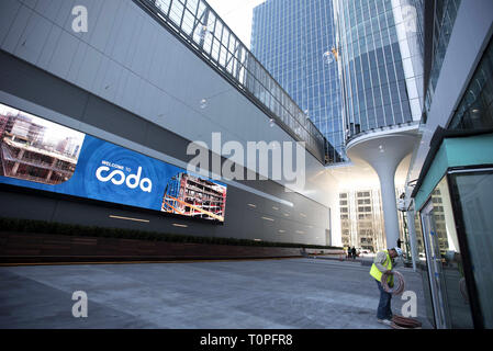 Construction at Tech Square Midtown Atlanta GA Stock Photo - Alamy