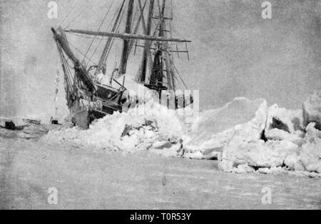 Historic expedition ship "Fram", in the Fram Museum Stock Photo - Alamy