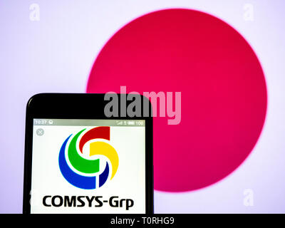 Comsys Holdings Corporation logo seen displayed on smart phone Stock ...