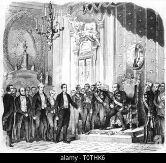 revolution 1848 - 1849, Prussia, assembly of the Republican Club ...