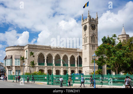 The west-wing of the Parliament Building, National Heroes Square ...