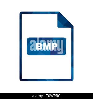 Illustration BMP Icon Stock Photo - Alamy