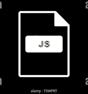 Illustration JS Icon Stock Photo - Alamy