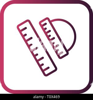 Illustration Geometry Set Icon Stock Photo - Alamy