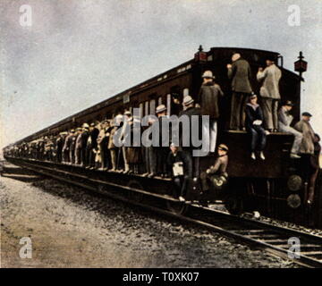 Trains of the Deutsche Reichsbahn (German Reich Railway), 1938 Stock ...