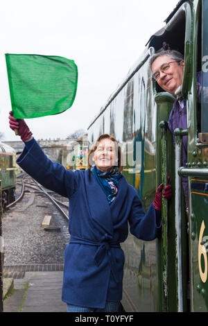 Penny Vaudoyer, the daughter of Alan Pegler who saved the Flying ...