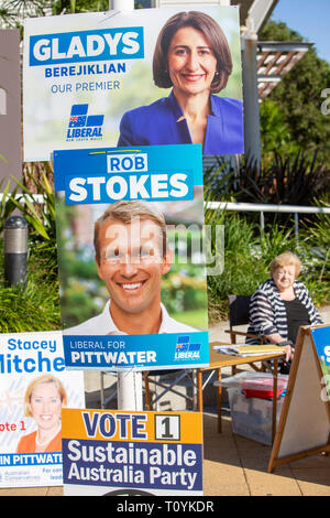 (L-R) NSW Premier Gladys Berejiklian and NSW Minister for Transport and ...