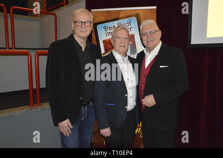 gerd Christian siggi trzoss detlef heising 17032019 photo Wehnert Stock ...