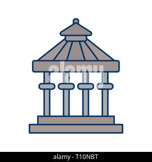 Illustration Veranda Icon Stock Photo - Alamy